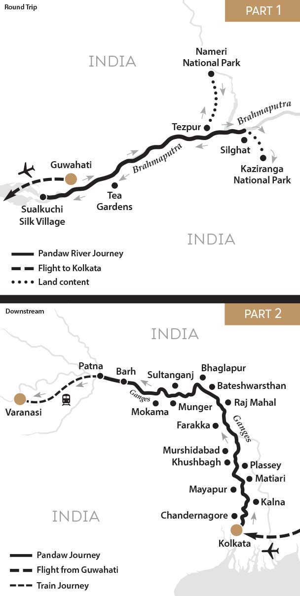 Krishna River Route Map