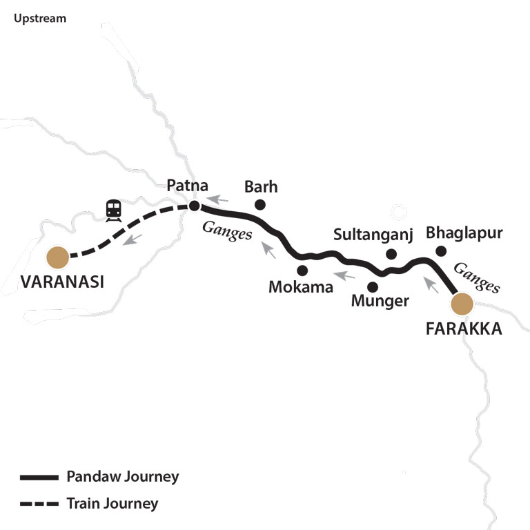 Krishna River Route Map